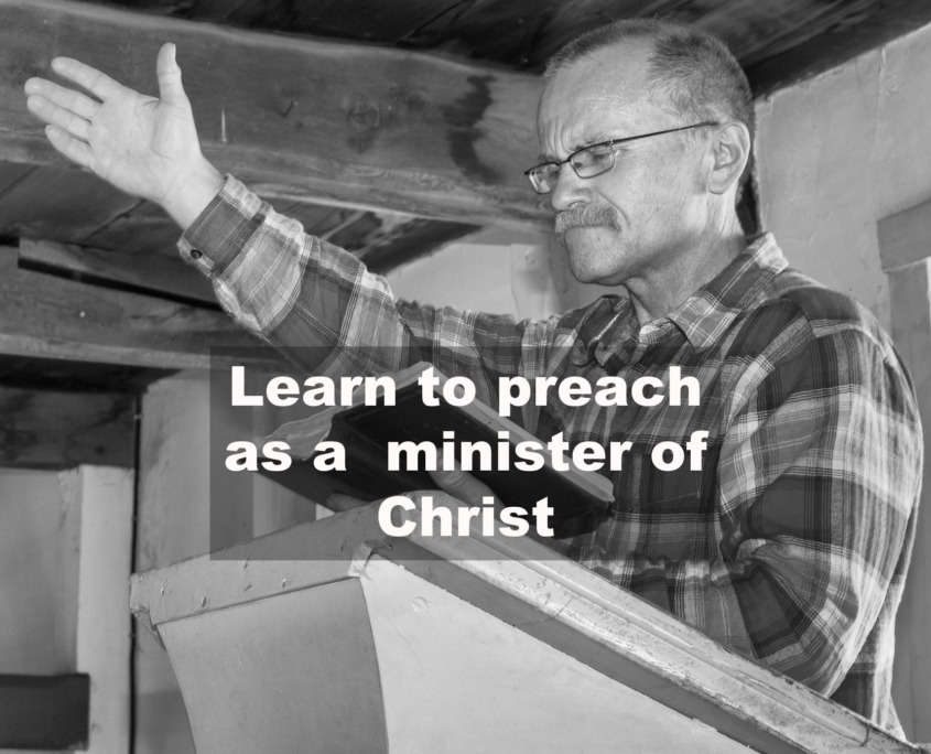 Preaching- Take Free Christian Leaders Institute Classes at Christian ...